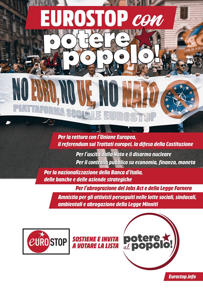 Eurostop Con Potere Al Popolo